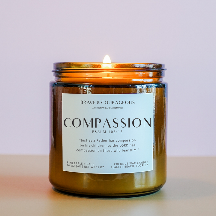 Brave and Courageous Christian Candles- A Christian Candle Company ...