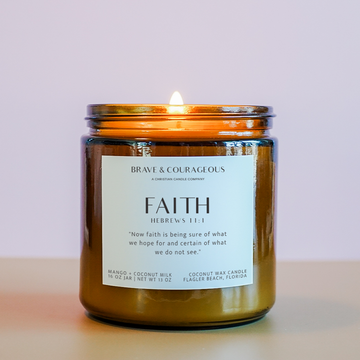 Brave and Courageous Christian Candles- A Christian Candle Company ...